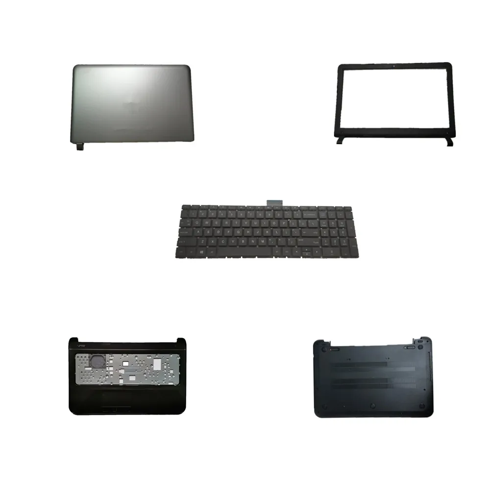 Laptop-Keyboard-Upper-Case-Top-Back-LCD-Cover-Bottom-Case-Shell-For-HP ...