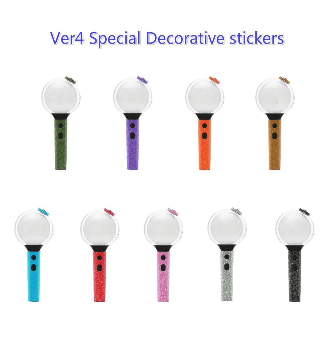 Kpop-Decorative-stickers-for-bangtan-boys-Lightstick-Flash-frosted-feel ...