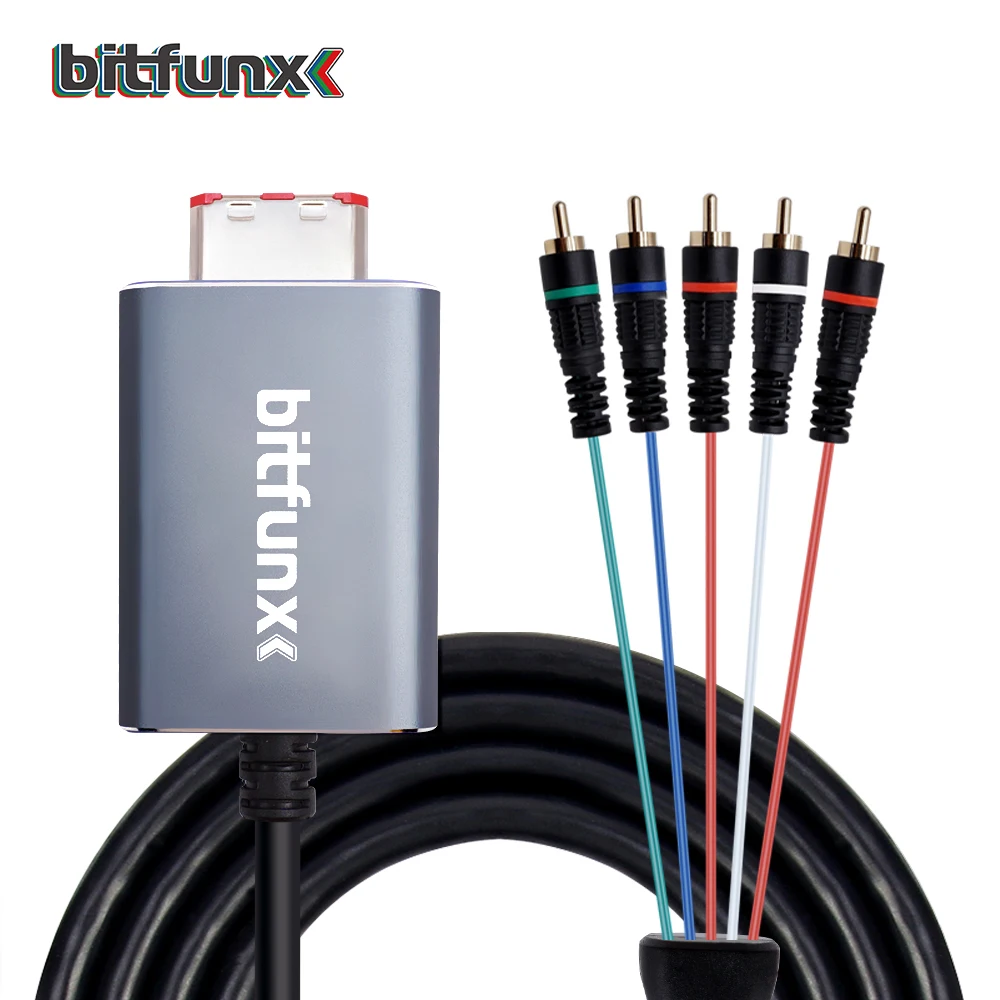 Bitfunx-componente-de-v-deo-5RCA-Cable-YPbPr-para-Nintendo-GameCube-NGC ...
