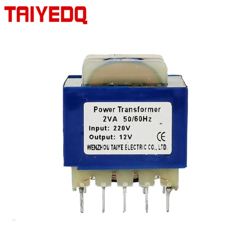 Transformer EI28*17 2W pin type power transformer AC 220V Copper coil Needle horizontal For ...