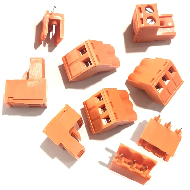 5-08mm-0-2inch-Pluggable-PCB-Screw-Terminal-Blocks-Connector-Orange ...