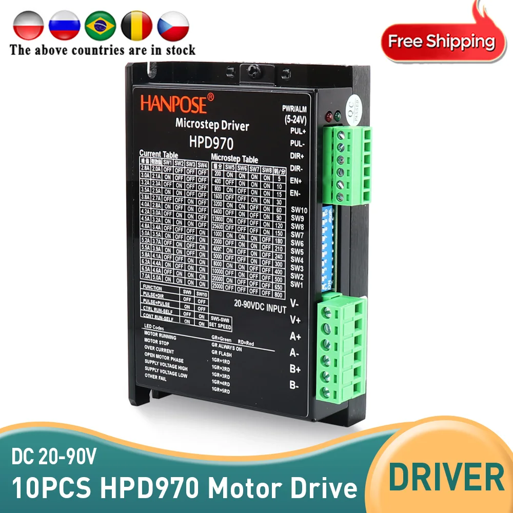 Powerful-Stepper-Motor-Driver-For-NEMA17-NEMA23-HPD970-Motor-Drive-20 ...