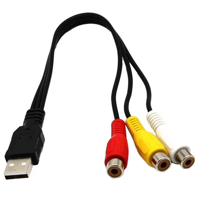 Usb Cable With Rca Connector