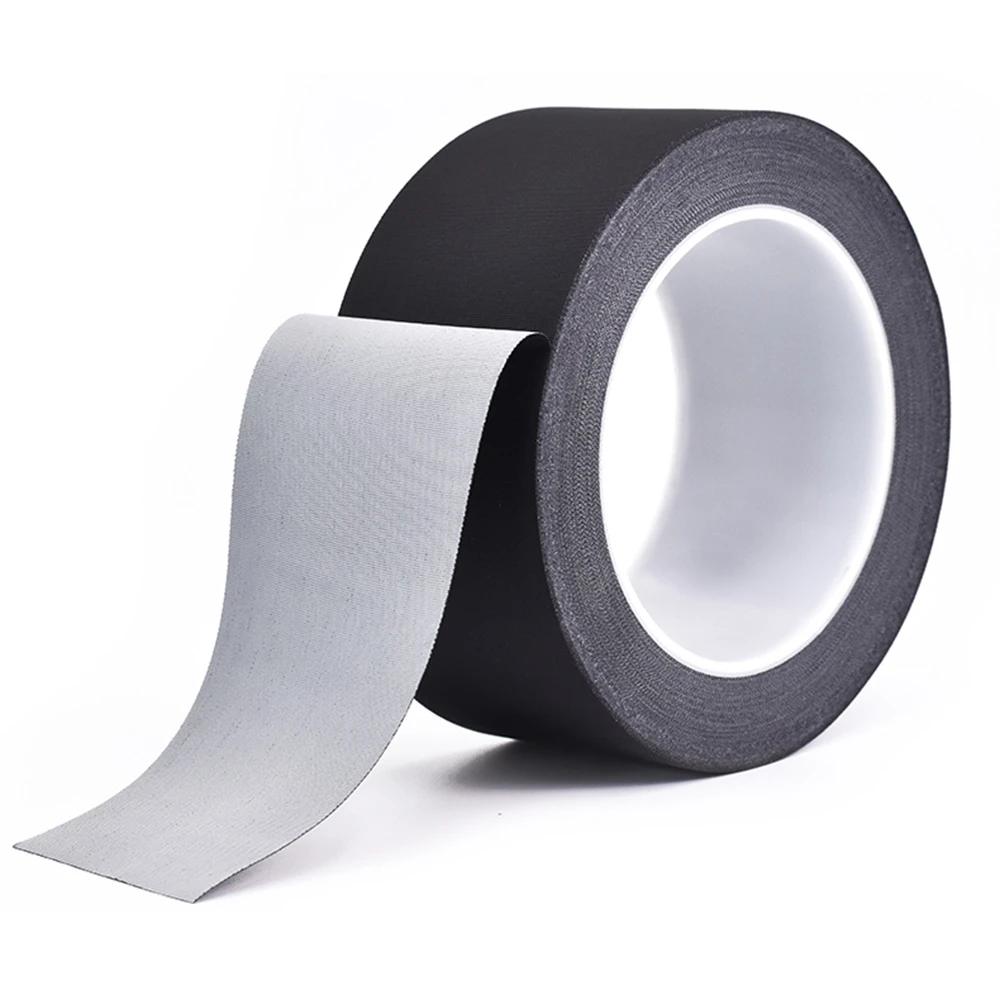 Yx 1pcs Black Acetic Acid Adhesive Tape Flame Retardant High ...