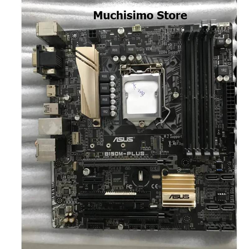 LGA 1151 B150M-PLUS Материнская плата Asus B150M-PLUS LGA 1151 DDR4 I3 ...