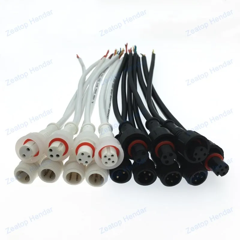 2Pcs-M12-Waterproof-2-3-4-5-Pin-IP65-Cable-Wire-Plug-for-LED-Strips ...