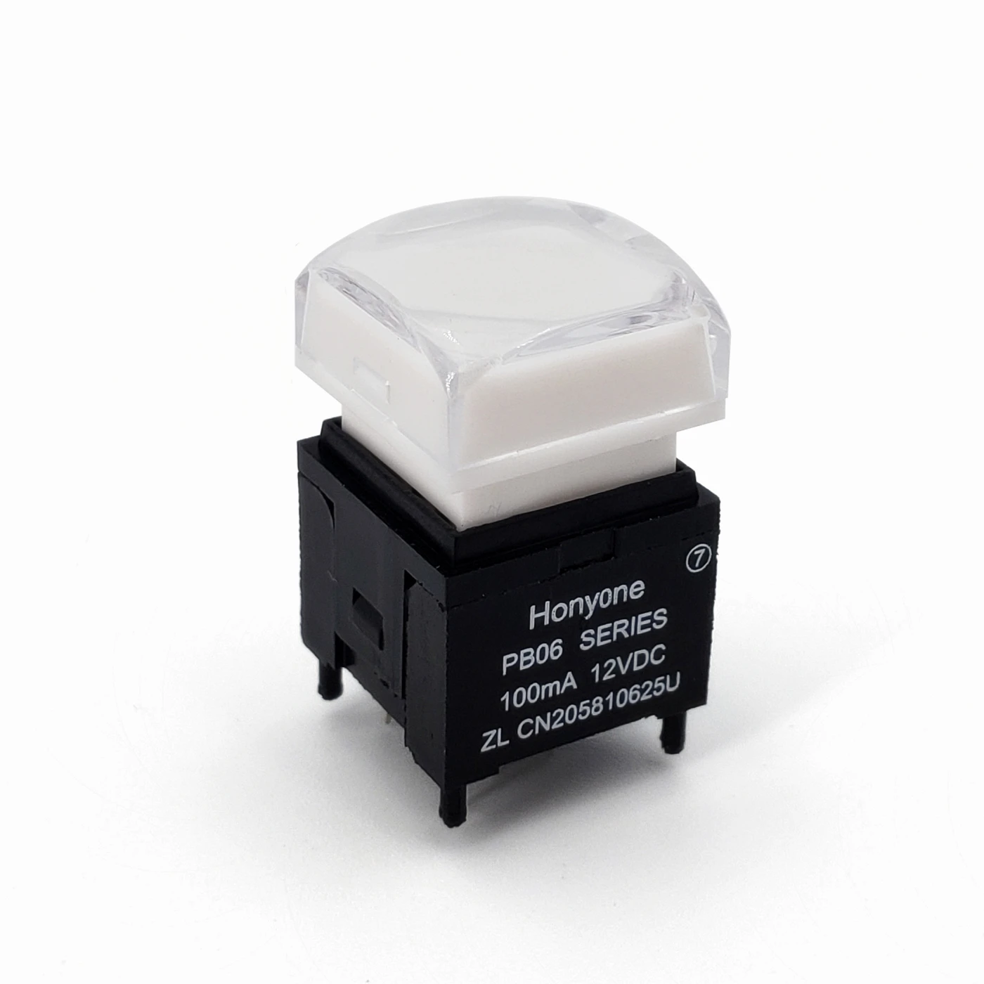 PB06-B-Series-Square-15-15mm-Illuminated-SPST-Momentary-Self-Return ...