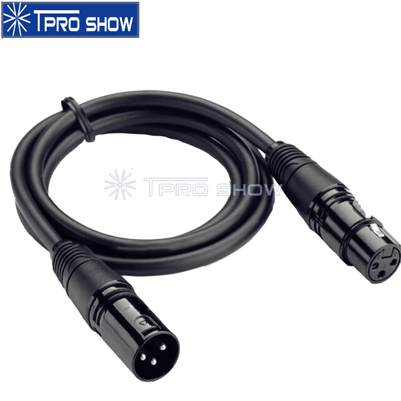 Cable Dmx de 3 pines, conector Xlr, línea de señal Dmx512 para ...