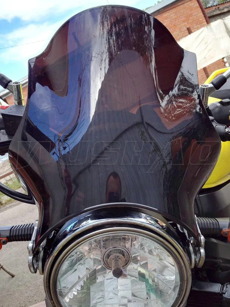 Motorcycle WindScreen Windshield For Kawasaki ZR750 ER5 ZRX1100 ZRX1200 ...