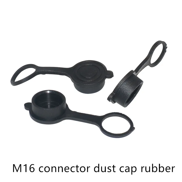 Dust proof tampa do plugue da aviação GX12 GX16 GX20 borracha M12 M16 ...