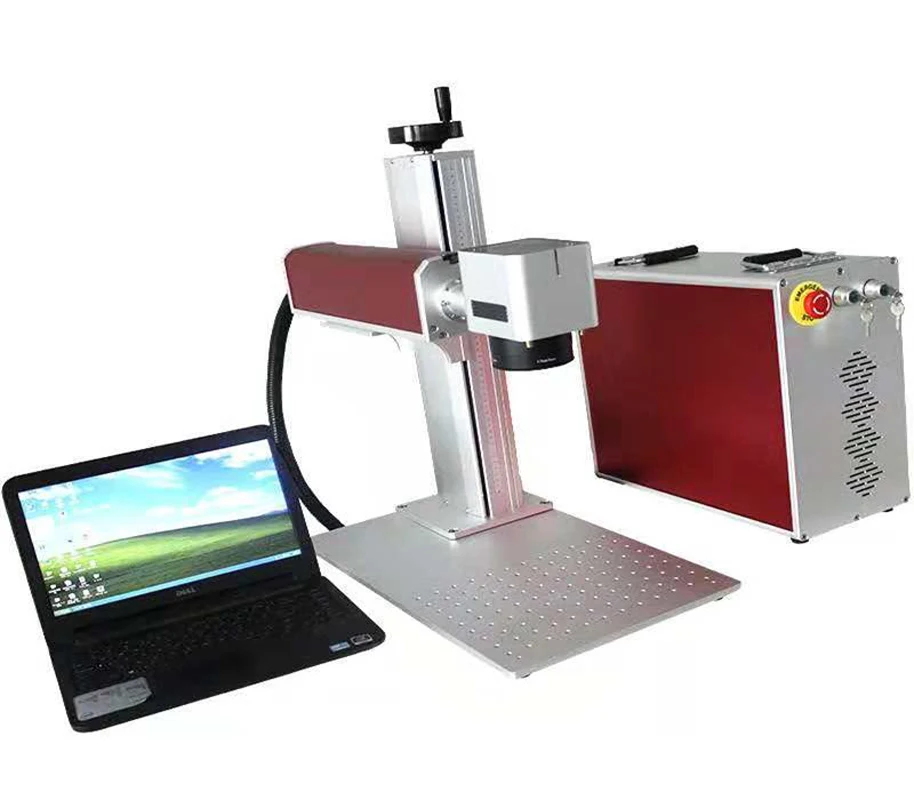 Best Sales Raycus Mini Fiber Laser Marking Machine Metal for Engraving ...