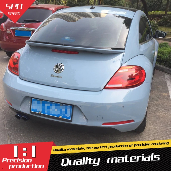 For VW Beetle Spoiler High Quality ABS Material Car Rear Wing Primer ...