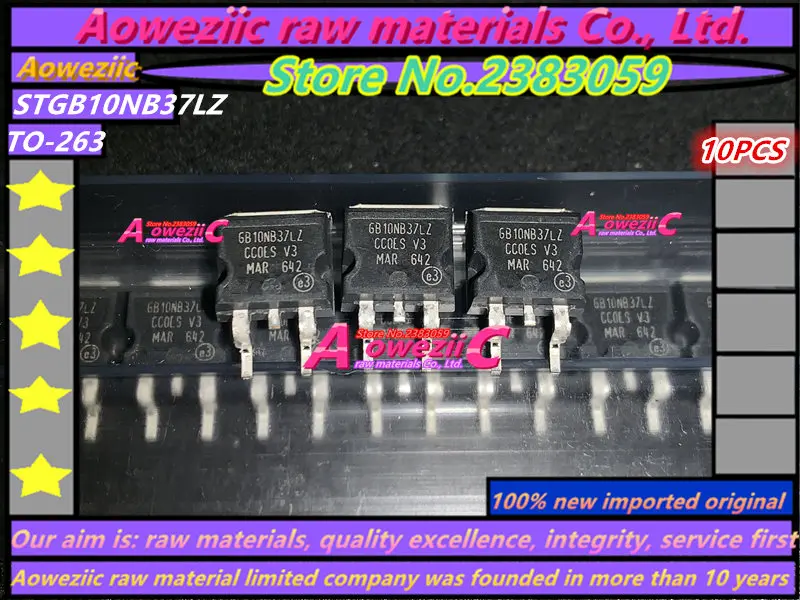 Aoweziic 2016+ 100% new imported original STGB10NB37LZ GB10NB37LZ TO ...