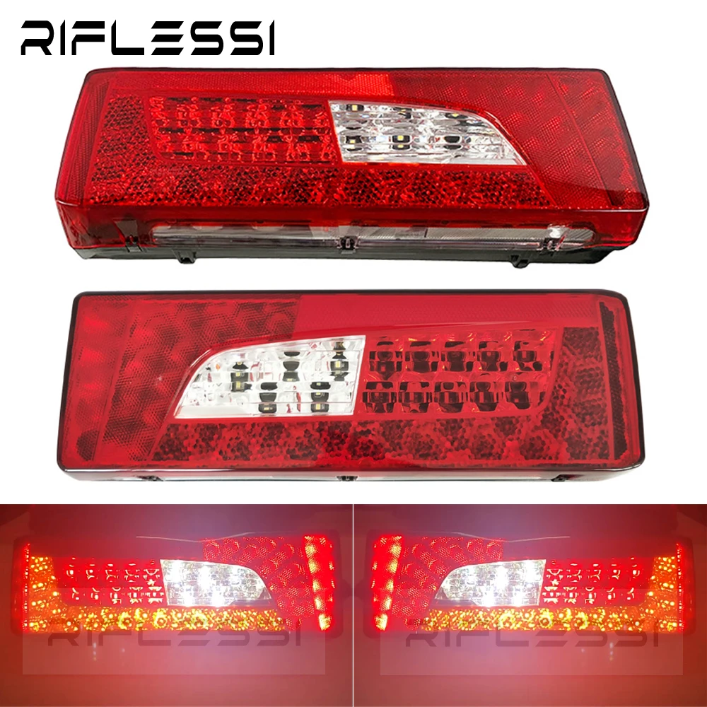 1 X 24v Led Tail Light For Scania Truck Rear Lights Right Or Left Oem ...