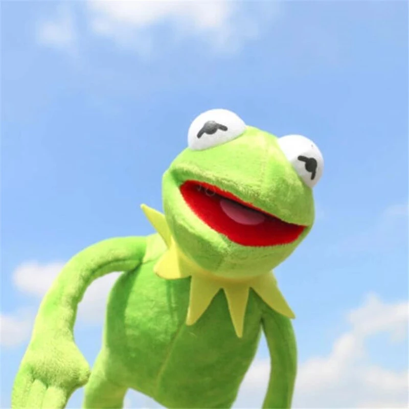 41cm Kermit Frog Sesame Street Frogs Doll The Muppet Show Plush Stuffed ...