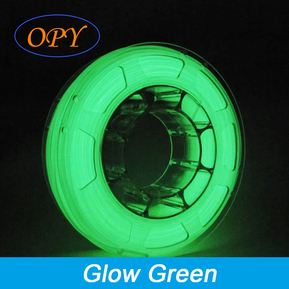 Pla-Glow-In-The-Dark-Filament-1-75-Mm-Green-3D-Printing-1Kg-10M-100G ...