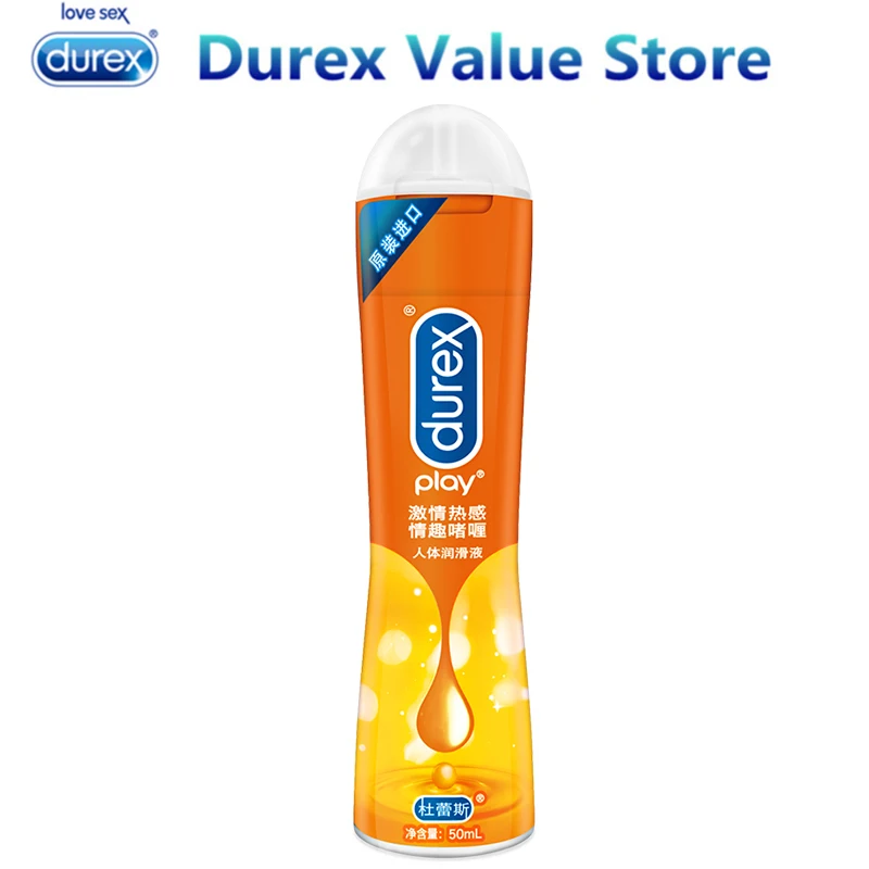 Durex Play น้ำมันหล่อลื่นเจลรู้สึกอบอุ่นหล่อลื่น Anal Lubrificant ช่อง ...