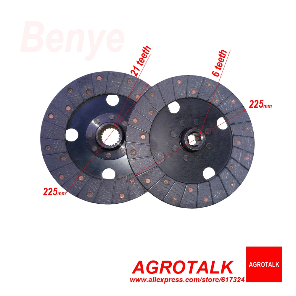 Set-of-clutch-discs-for-Benye-tractor-BY254C-BY254AY-1-BY304-16-with-9 ...
