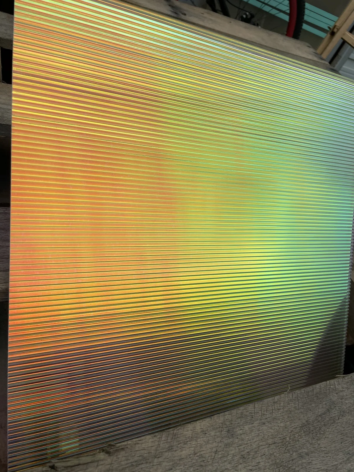 Laser Plexiglass Decorative Acrylic Sheet,Iridescent/Radiant Colorful ...