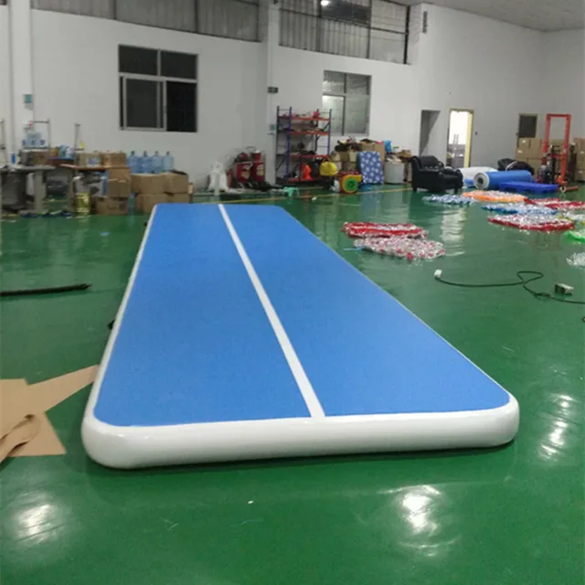 Free Shipping Inflatable Track Gymnastics Mattress 12*2*0.2m Gym Tumble ...