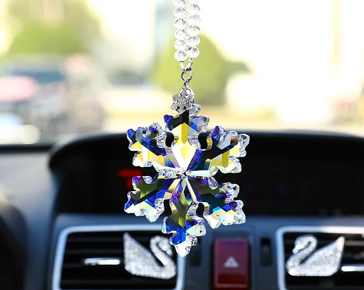 Austrian Crystal Snowflake Car Pendant: The Ultimate Winter Accessory ...