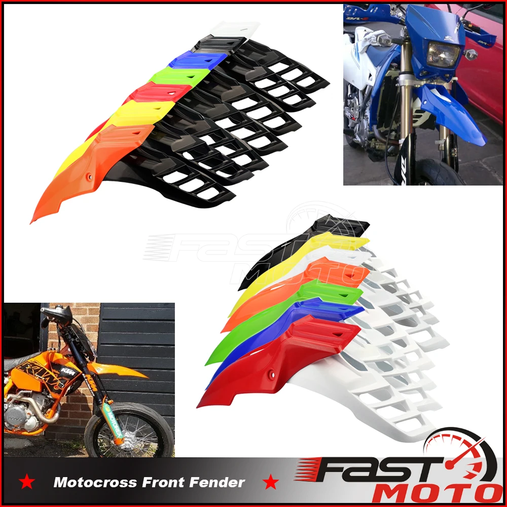 14 Colors Off Road Dirt Pit Bike MX Motocross Motorcycle Front mudguard ...