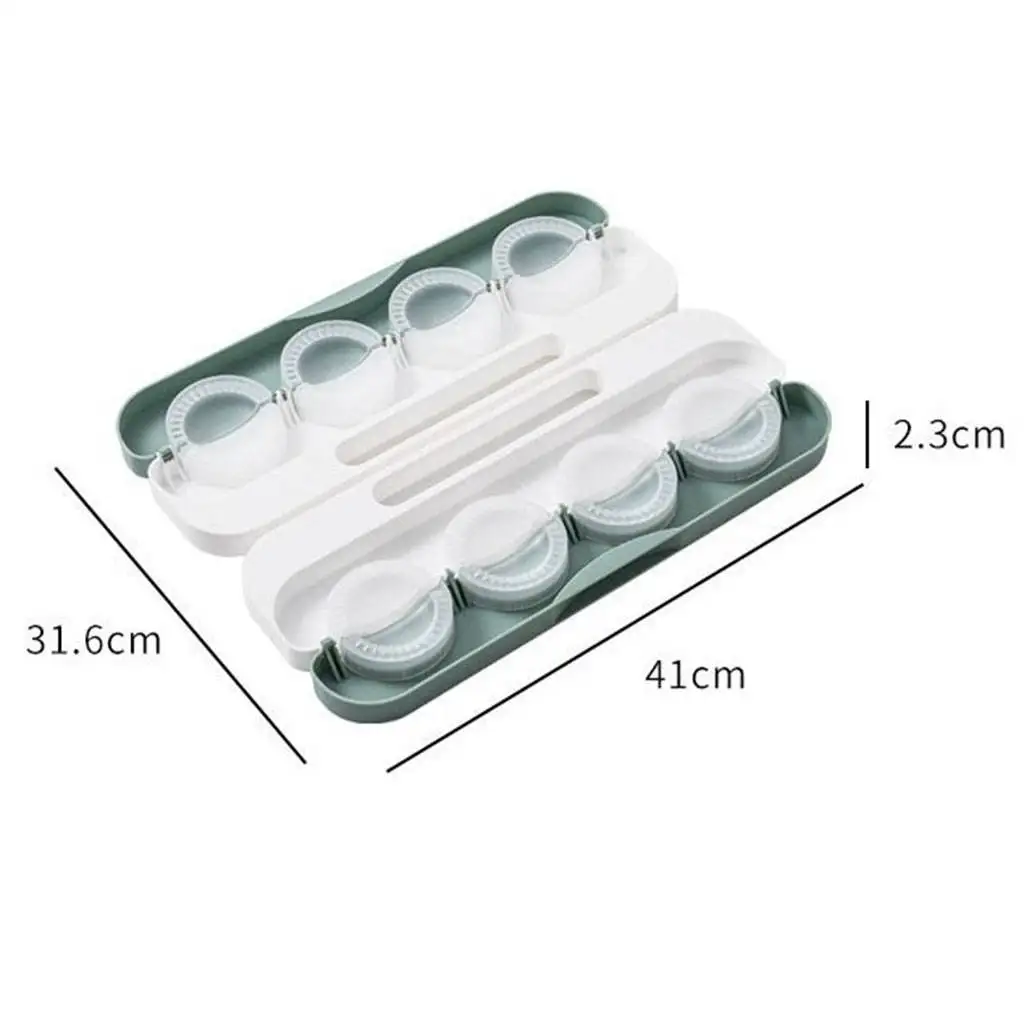 DIY-Dumpling-Mold-Kitchen-Gadget-ABS-Plastic-Empanada-Press-Mold-Device ...