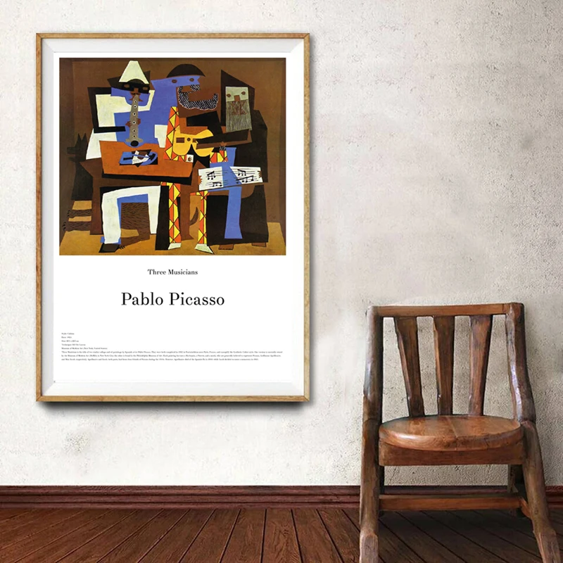 The Musicians Picasso Print Vintage