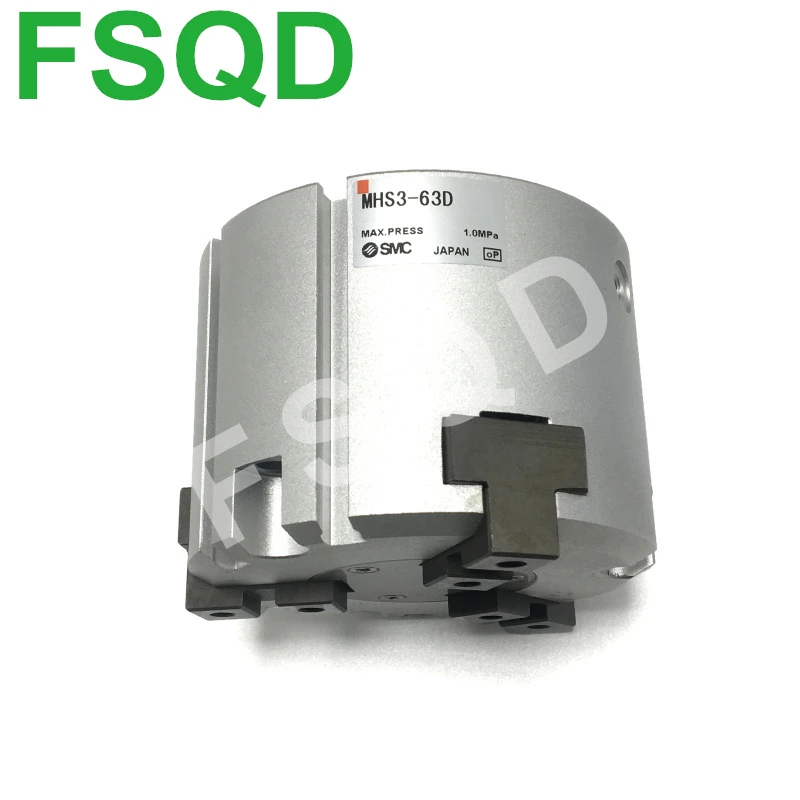 MHS3 50D,63D,80D,100D,125D FSQD SMCประเภทขนานAir Gripper/3 Finger ...