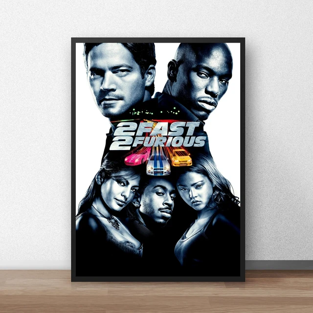 2 Fast 2 Furious Movie Poster