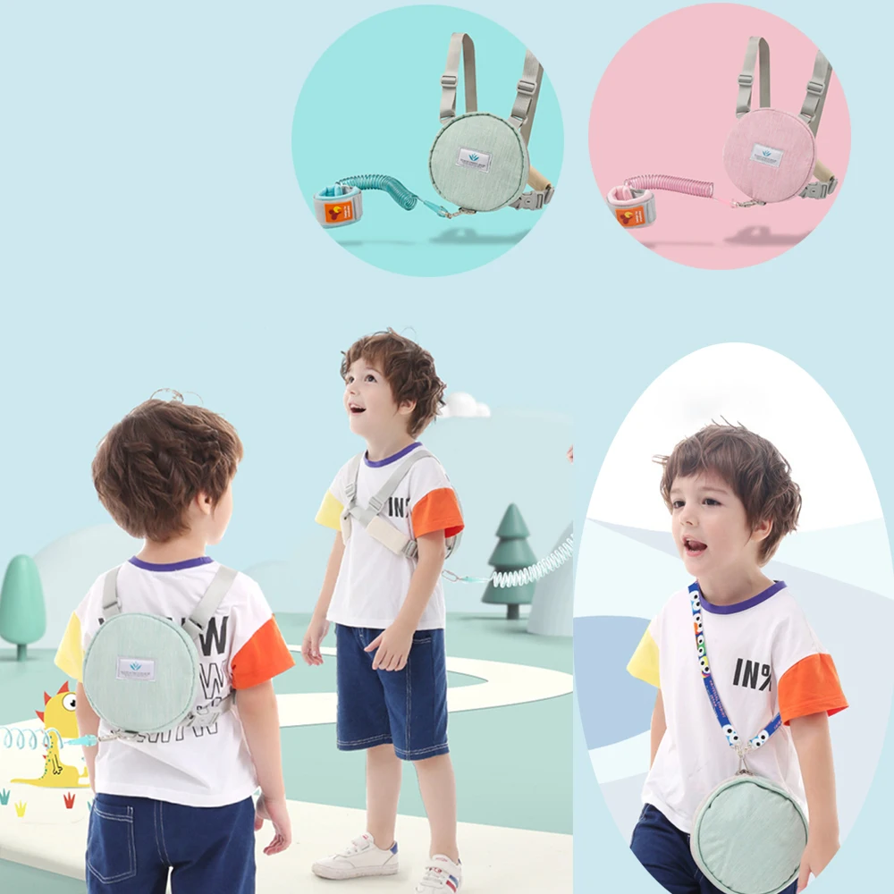 OLOEY Baby Safety Harness Leash Backpack Children Comfortable Schoolbag ...