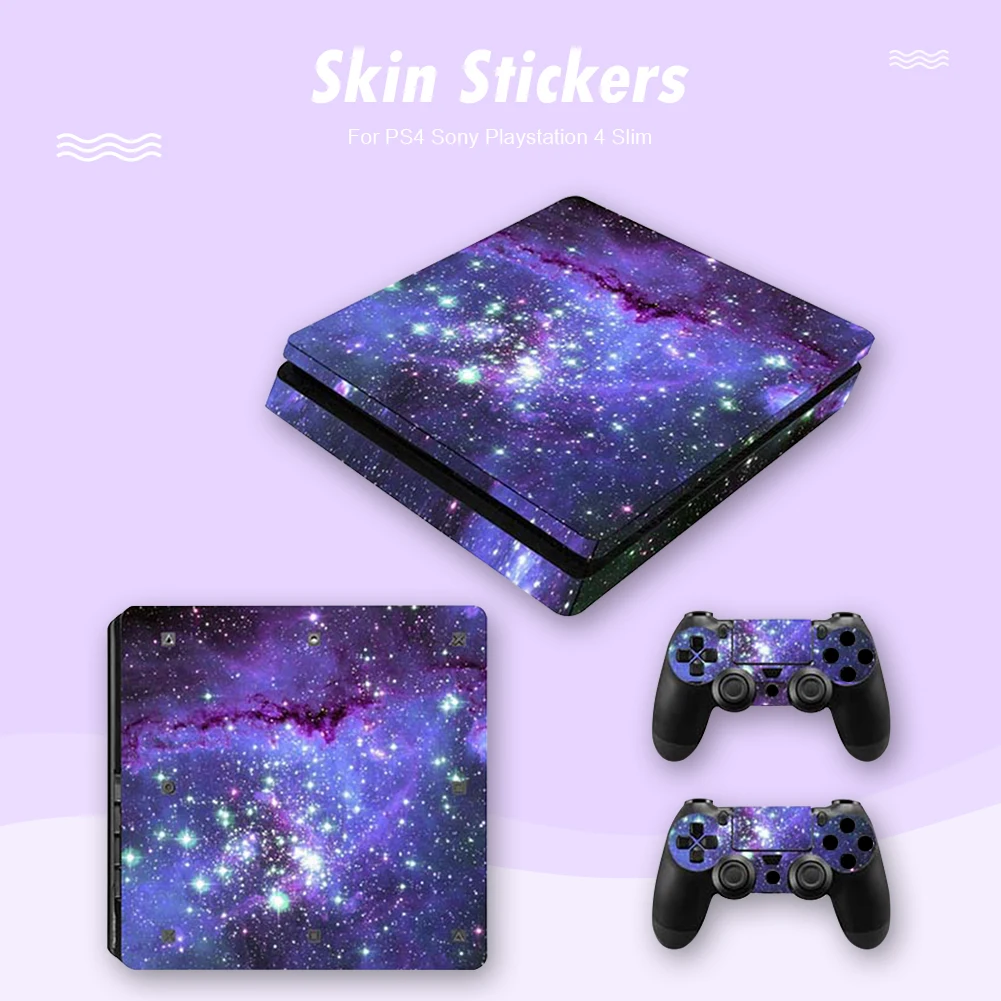 Protective Cover Skin Sticker for PS4 Slim Vinyl Decal for Sony ...