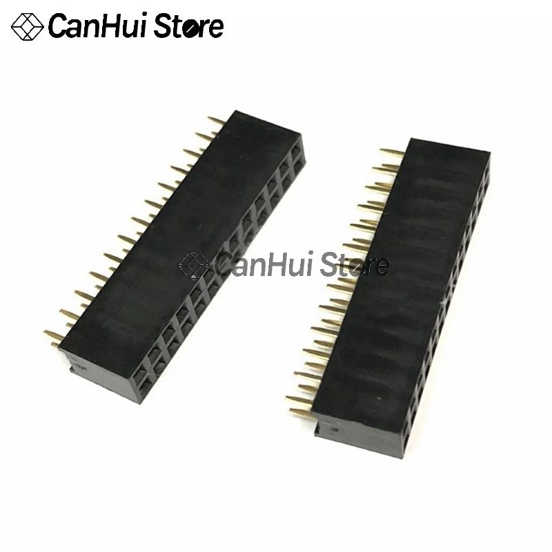 10-pcs-Pitch-2-54mm-2x13-Pin-26-Pin-Female-Double-Row-Straight-Header ...
