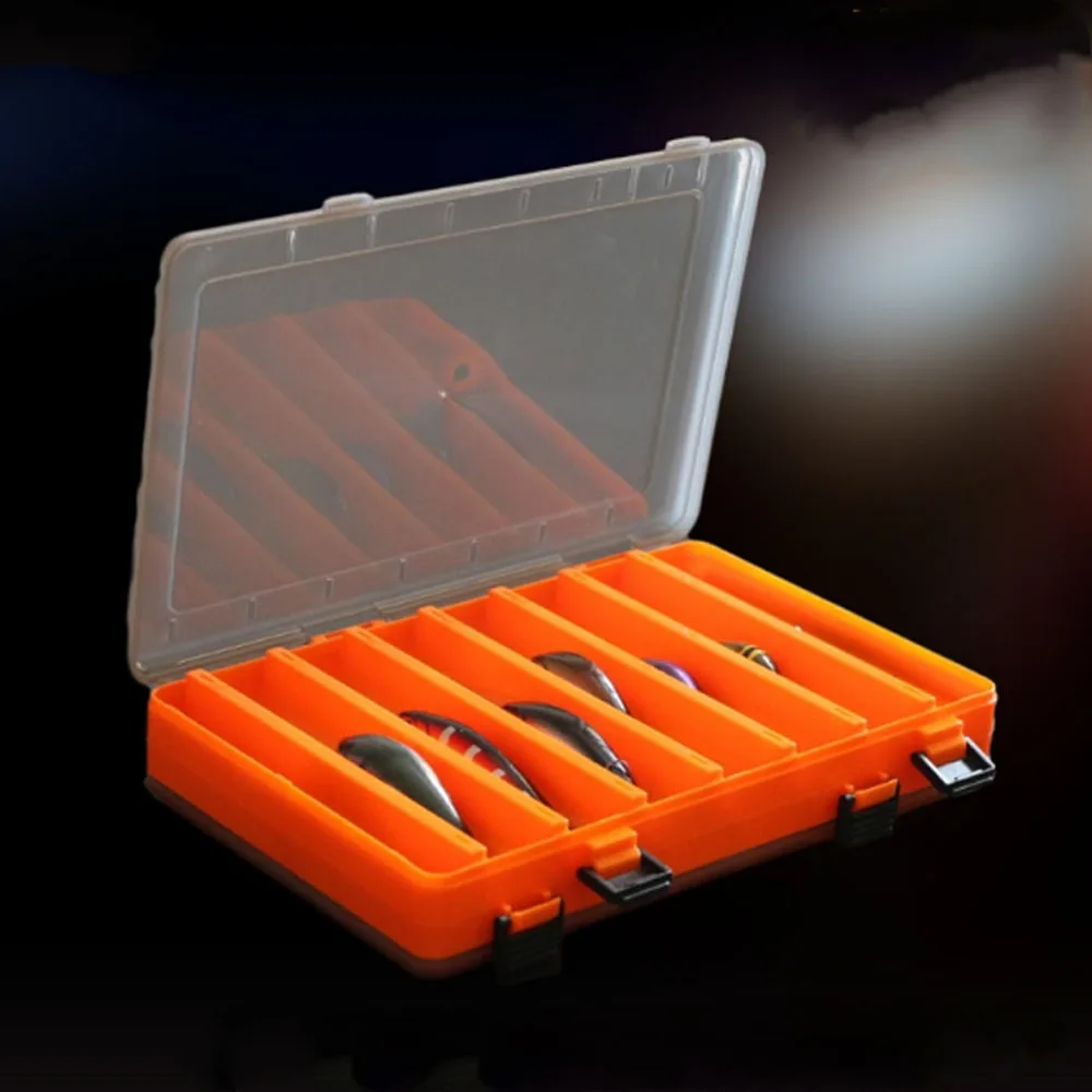 Fishing Tackle Box Lure Storage 14 Compartments Double Sided – My ...