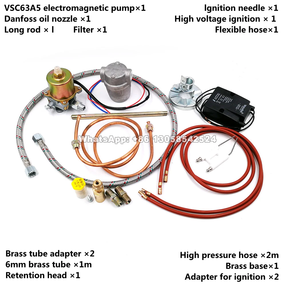 High Pressure Voltage Pulse Ignitor, Electromagnetic Oil Pump, Waste ...