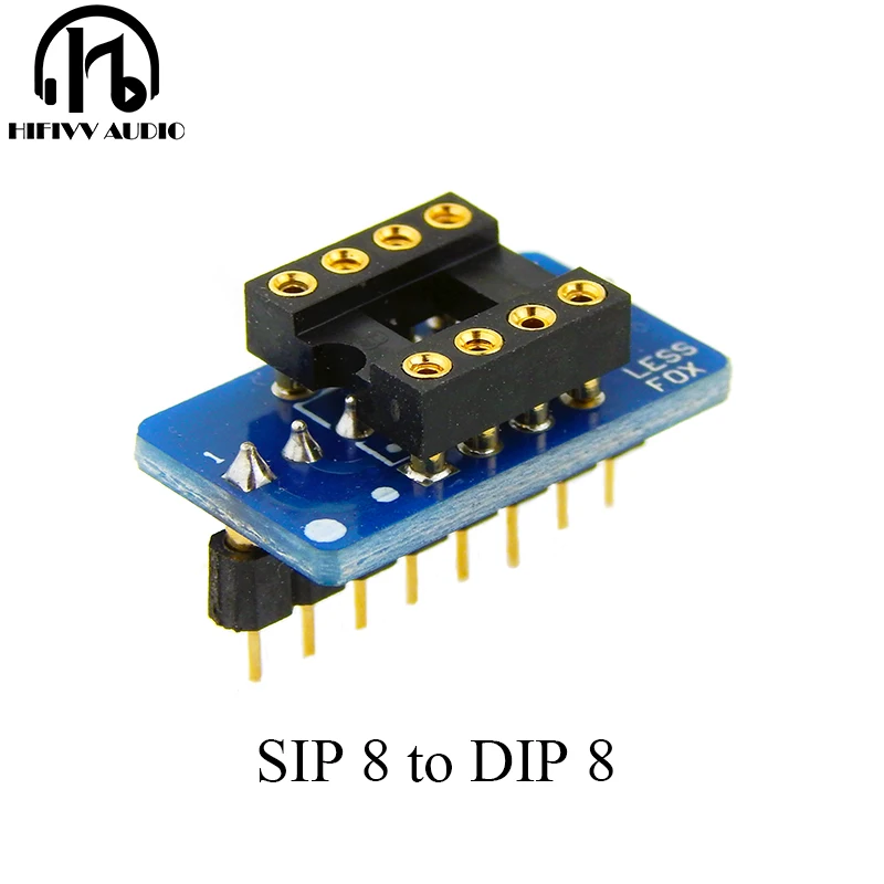 SIP8-to-DIP8-Adapter-board-operational-amplifier-conversion-DIP-8-OP ...