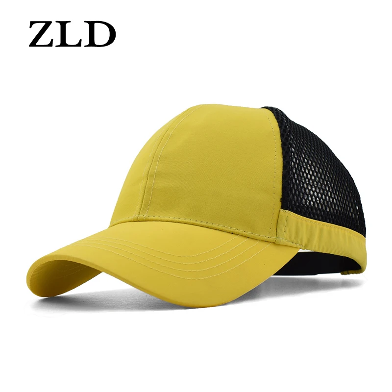 ZLD outdoor casual baseball hat for men women adjustable sport running ...