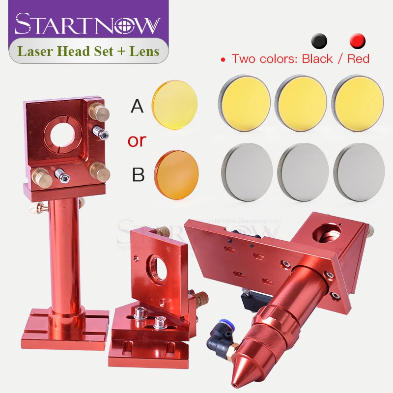 Startnow Laser Head Components Laser Focusing Lens & Mirror Integrative ...