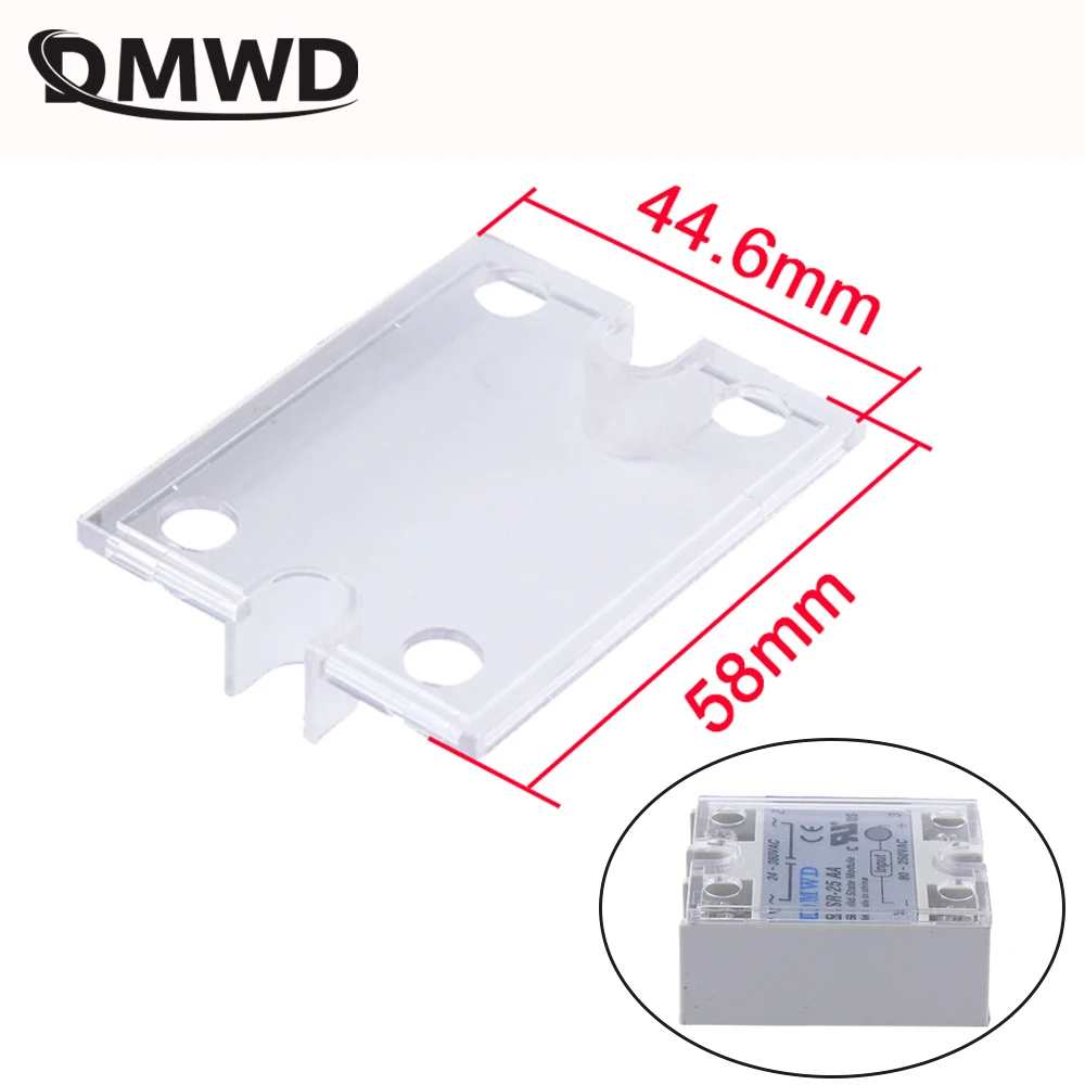 3pcs 5pcs The Protective Covers For Single Phase Solid State Relay SSR ...