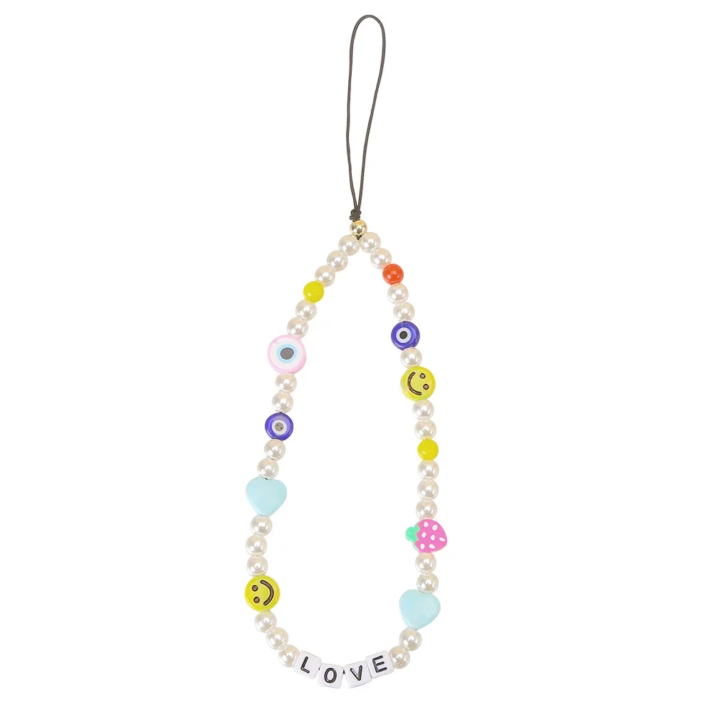 SAUTOIR - COLLIER,3--Chaîne de perles colorées en forme'étoile et de ...