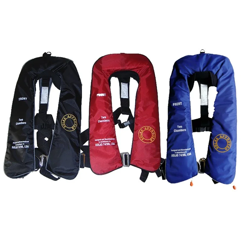 Professional Automatic Inflatable Life Jacket for Adults, Dual airbags ...