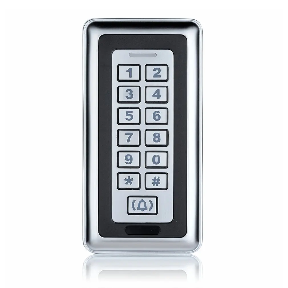 Id Card Access Control Machine Silver Metal Touch Access Controller ...