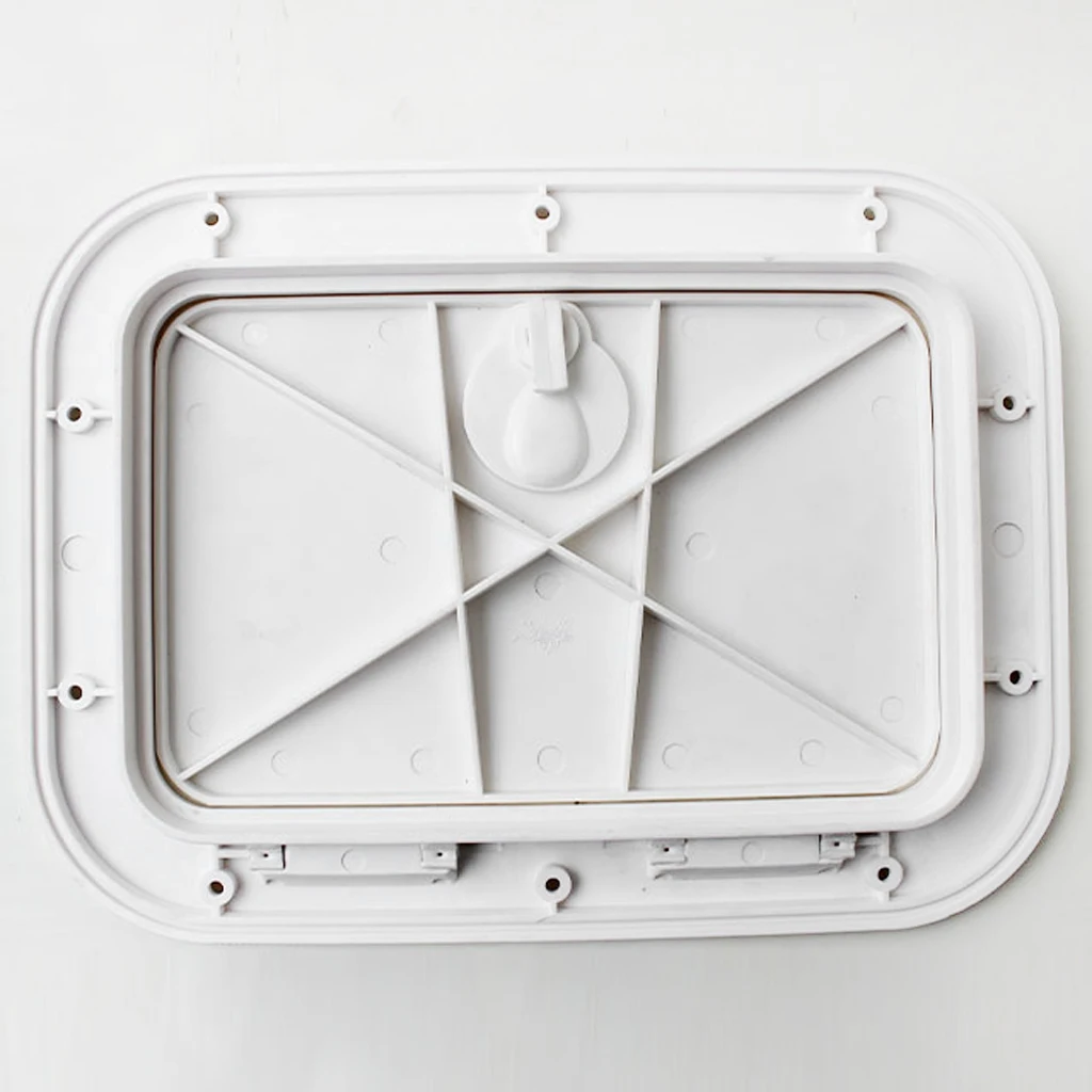 Marine Deck Plate Inspection Hatch Plastic Access Boat RV 375x280mm ...
