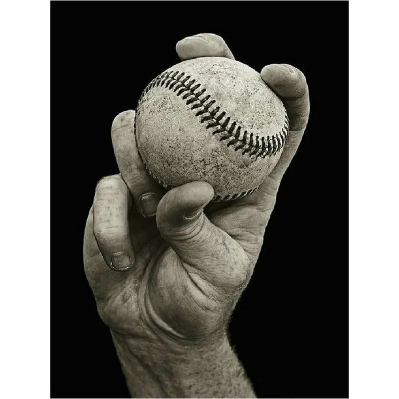 Full Diamond Embroidery baseball Diy 5d Diamond Painting Cross Stitch ...