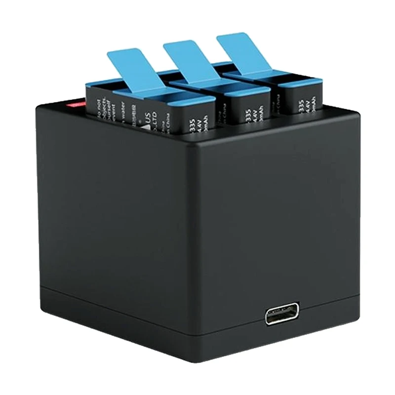 Anjielosmart Fast Charging Black Battery Or Triple Charger For Gopro ...