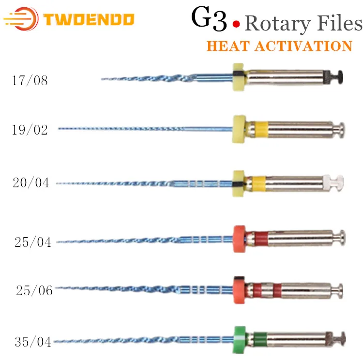 Dental-Root-Canal-File-Endo-Rotary-Files-Endodontic-Files-25mm-Nickel ...