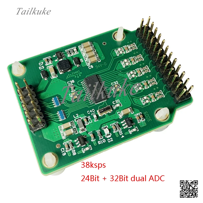 ADS1263 32Bit ความแม่นยำสูงโมดูล ADC/24 บิต + 32 Bit Dual ADC/อนาล็อก ...