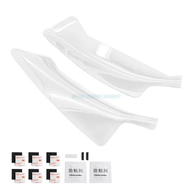 Motorcycle Windshield Side Deflector Wind Deflector Upper Deflectors ...