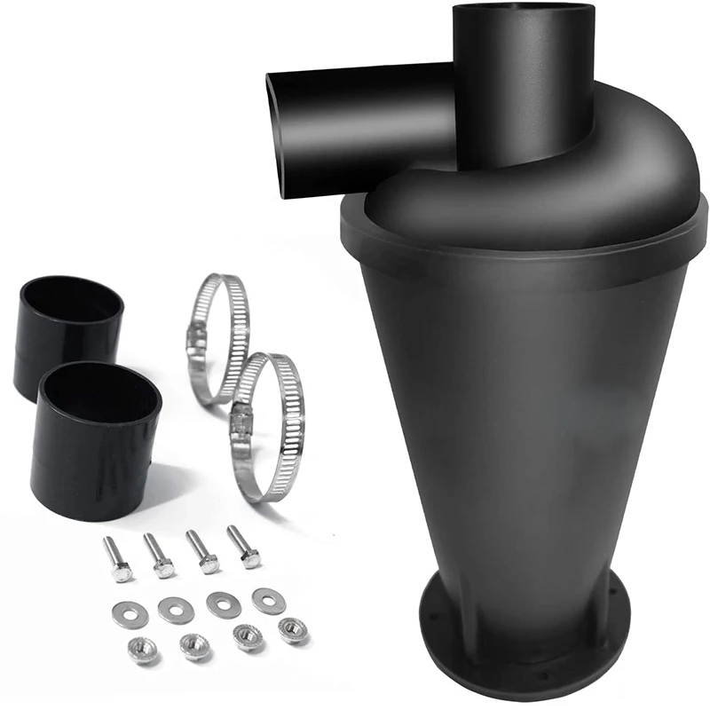 Staub Zyklon DIY Turbolader Dritte Generation Industrie Staub Collector ...