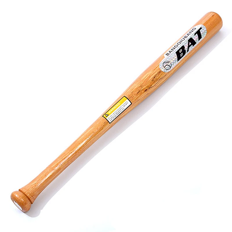 Solid Wood Baseball Bat Professional Hardwood Baseball Stick Outdoor ...